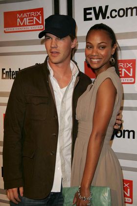 Zoe Saldana Boyfriend Keith Crane Editorial Stock Photo - Stock Image ...