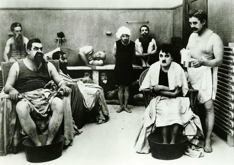 Eric Campbell Charlie Chaplin Henry Bergman Editorial Stock Photo ...