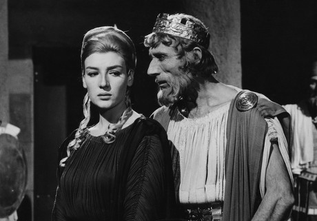 Greek Film Antigone Starring Irene Papas Editorial Stock Photo - Stock ...
