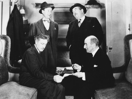 John Barrymore Roscoe Karns Walter Connolly Editorial Stock Photo ...