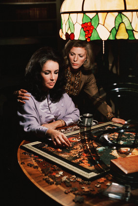 Elizabeth Taylor Billie Whitelaw Editorial Stock Photo - Stock Image ...