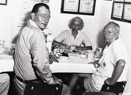 John Wayne Lana Turner John Farrow Editorial Stock Photo - Stock Image ...