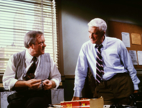 Alan North Leslie Nielsen Editorial Stock Photo - Stock Image ...