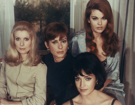 Catherine Deneuve Genevieve Page Editorial Stock Photo - Stock Image ...