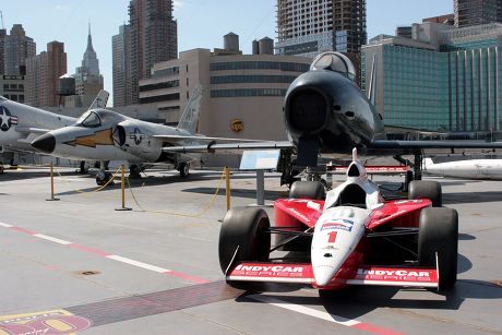 Dario Franchitti Danica Patrick Pj Chesson Editorial Stock Photo ...