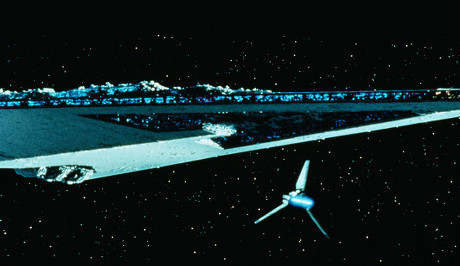 1 Super star destroyer imperial shuttle scene still irvin kershner ...