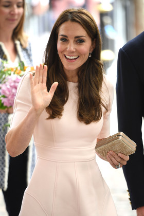 Catherine Duchess Cambridge Visiting Truro Cathedral Editorial Stock ...