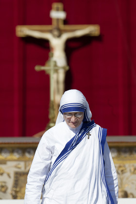 Holy Mass Canonization Blessed Mother Theresa Editorial Stock Photo - Stock Image | Shutterstock