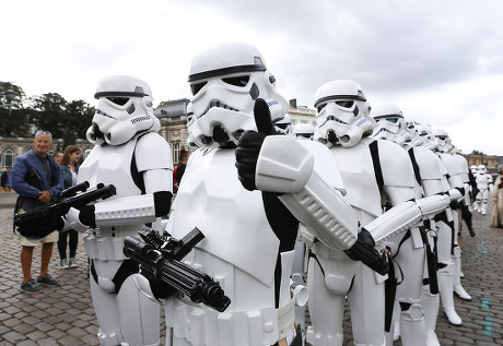 Star Wars Characters During Parade Editorial Stock Photo - Stock Image ...
