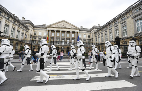 Star Wars Characters During Parade Editorial Stock Photo - Stock Image ...