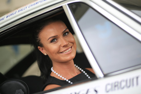 Hannah Sits Behind Wheel Classic Rally Editorial Stock Photo - Stock ...