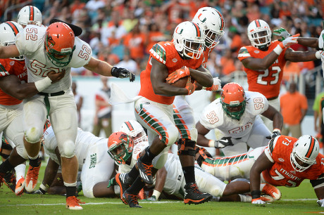 Joseph Yearby 2 Miami Avoids Curtis Editorial Stock Photo - Stock Image ...