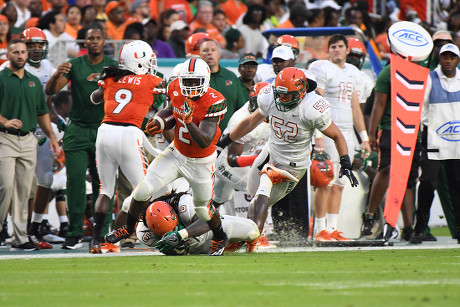 Joseph Yearby 2 Miami Avoids Curtis Editorial Stock Photo - Stock Image ...