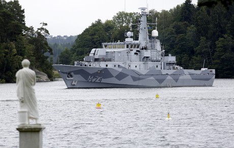 Hms Kullen Will Give Salute When Editorial Stock Photo - Stock Image ...