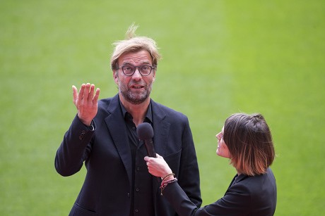 Liverpool Manager Jurgen Klopp Speaks Lfc Editorial Stock Photo - Stock ...