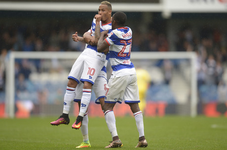 Nedum Onuoha Qpr Leads Teams Onto Editorial Stock Photo - Stock Image ...