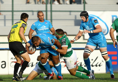 Guinness PRO12, Stadio Monigo, Treviso, Italy - 10 Sep 2016 Stock ...