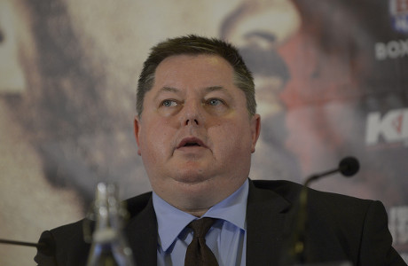 Mick Hennessy Speaks Tyson Fury V Editorial Stock Photo - Stock Image ...