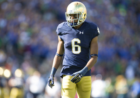 Notre Dame Wide Receiver Cj Sanders Editorial Stock Photo - Stock Image ...
