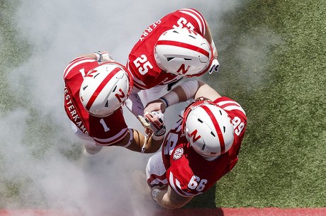 Nebraska Cornhuskers Tricaptains Wide Receiver Jordan Editorial Stock ...