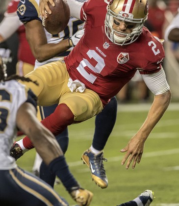 San Francisco 49ers Quarterback Blaine Gabbert Editorial Stock Photo ...