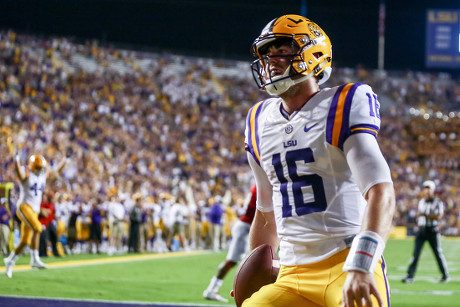 Lsu Tigers Quarterback Danny Etling 16 Editorial Stock Photo - Stock ...