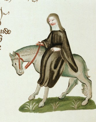 Second Nun Canterbury Tales By Geoffrey Editorial Stock Photo - Stock ...