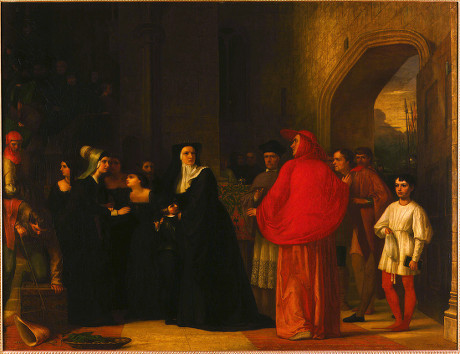 Cardinal Bourchier Urges Elizabeth Woodville 143792 Editorial Stock ...
