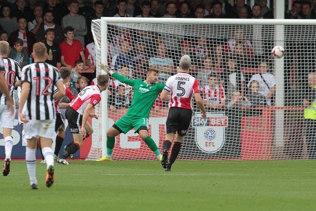 Notts County Score Celebrate During Efl Editorial Stock Photo - Stock ...