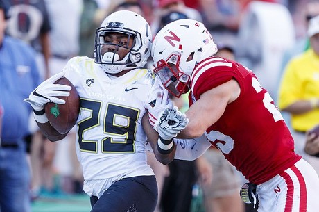 Nebraska Cornhuskers Safety Nathan Gerry 25 Editorial Stock Photo ...