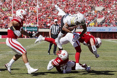 Nebraska Cornhuskers Wide Receiver Jordan Westerkamp Editorial Stock ...