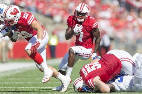 Wisconsin Badgers Offensive Lineman Beau Benzschawel Editorial Stock ...