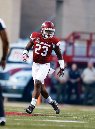 Razorback Receiver Dominique Reed 3 Heads Editorial Stock Photo - Stock ...