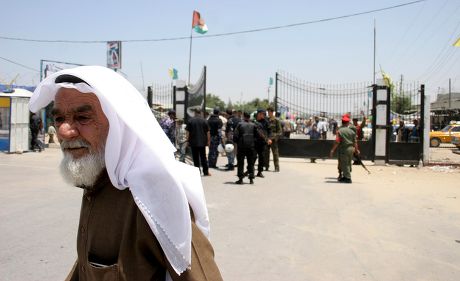Old Palestinian Man Walking Rafah Editorial Stock Photo - Stock Image ...