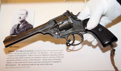 Jrr Tolkiens First World War Revolver Editorial Stock Photo - Stock ...