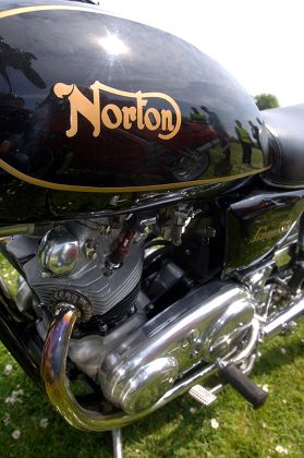 Vintage Norton Motorcycle Editorial Stock Photo - Stock Image ...