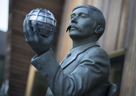 Statue Writer H G Wells Unveiled Editorial Stock Photo - Stock Image ...