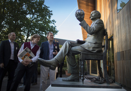 Statue Writer H G Wells Unveiled Editorial Stock Photo - Stock Image ...