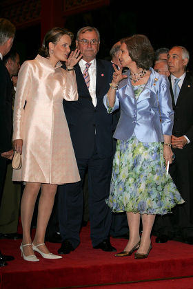 Princess Mathilde Prince Henrik Queen Sofia Editorial Stock Photo ...
