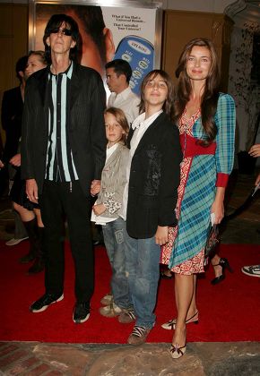 Rick Ocasek Cars Paulina Porizkova Kids Editorial Stock Photo - Stock ...