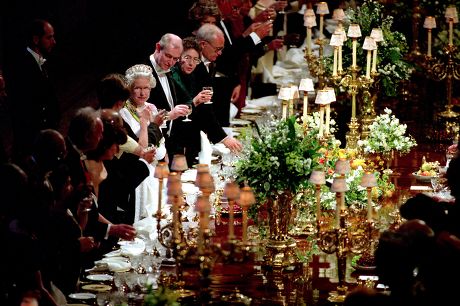 Queen Elizabeth Ii Receives Toast Editorial Stock Photo - Stock Image ...