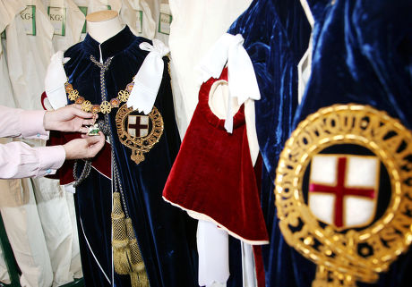 Chancery Garter Robes Collars Insignia Knights Editorial Stock Photo ...
