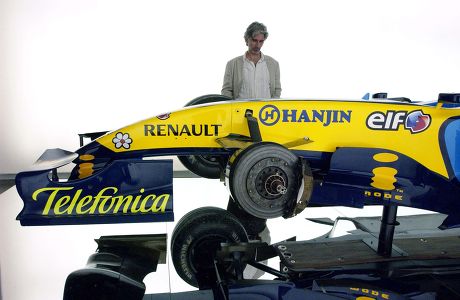 Damon Hill Renault R25 Car Exhibit Editorial Stock Photo - Stock Image ...