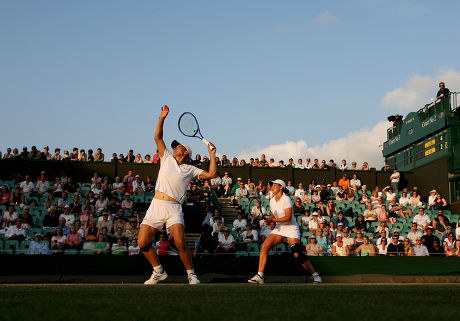 Womens Doubles Liezel Huber Martina Navratilova Editorial Stock Photo ...