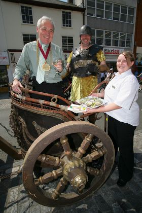 Colchester Mayor Richard Gower Samples Oysters Editorial Stock Photo ...