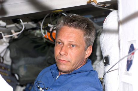 Astronaut Thomas Reiter Who Represents European Editorial Stock Photo ...