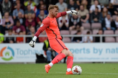 Southend United Goalkeeper Mark Oxley 1 Editorial Stock Photo - Stock ...