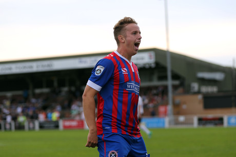 Jordan Maguiredrew Dagenham Celebrates Scoring Second Editorial Stock ...