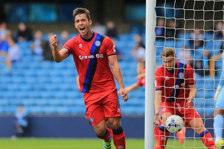 Goal Niall Canavan Celebrates Calvin Andrews Editorial Stock Photo ...