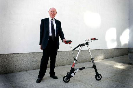 Inventor Clive Sinclair New Abike He Editorial Stock Photo - Stock ...